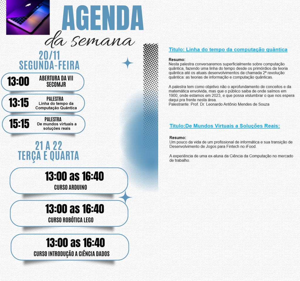 7ª SECOM JR. - 20 a 22 de Novembro de 2023